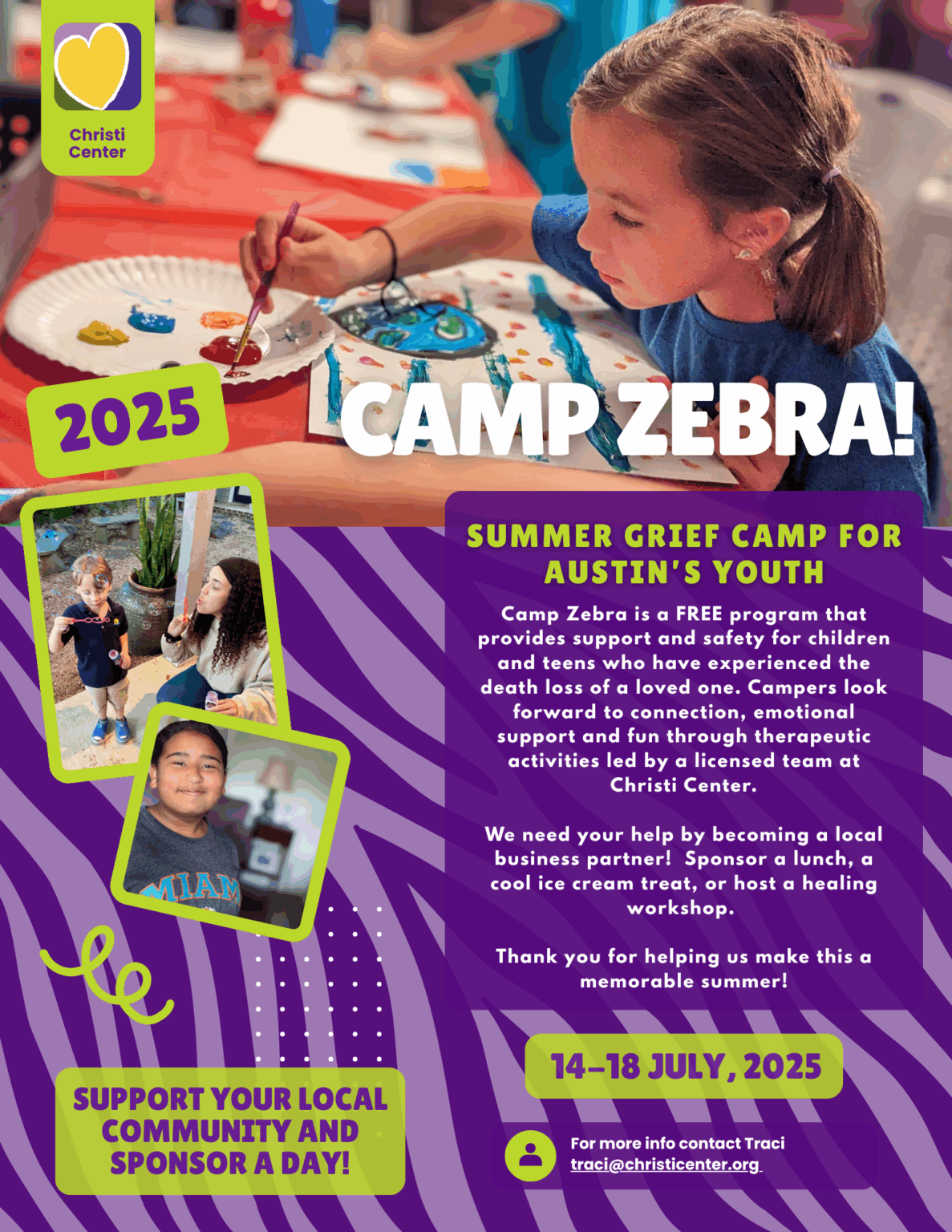 Camp Zebra - Christi Center